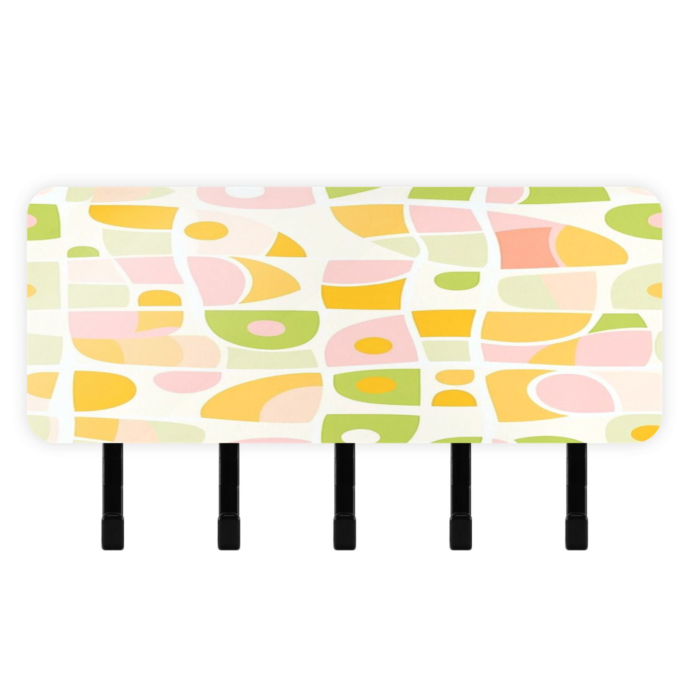 Cute and Colorful Retro Groovy Key Holder for Wall Mail Holder ...