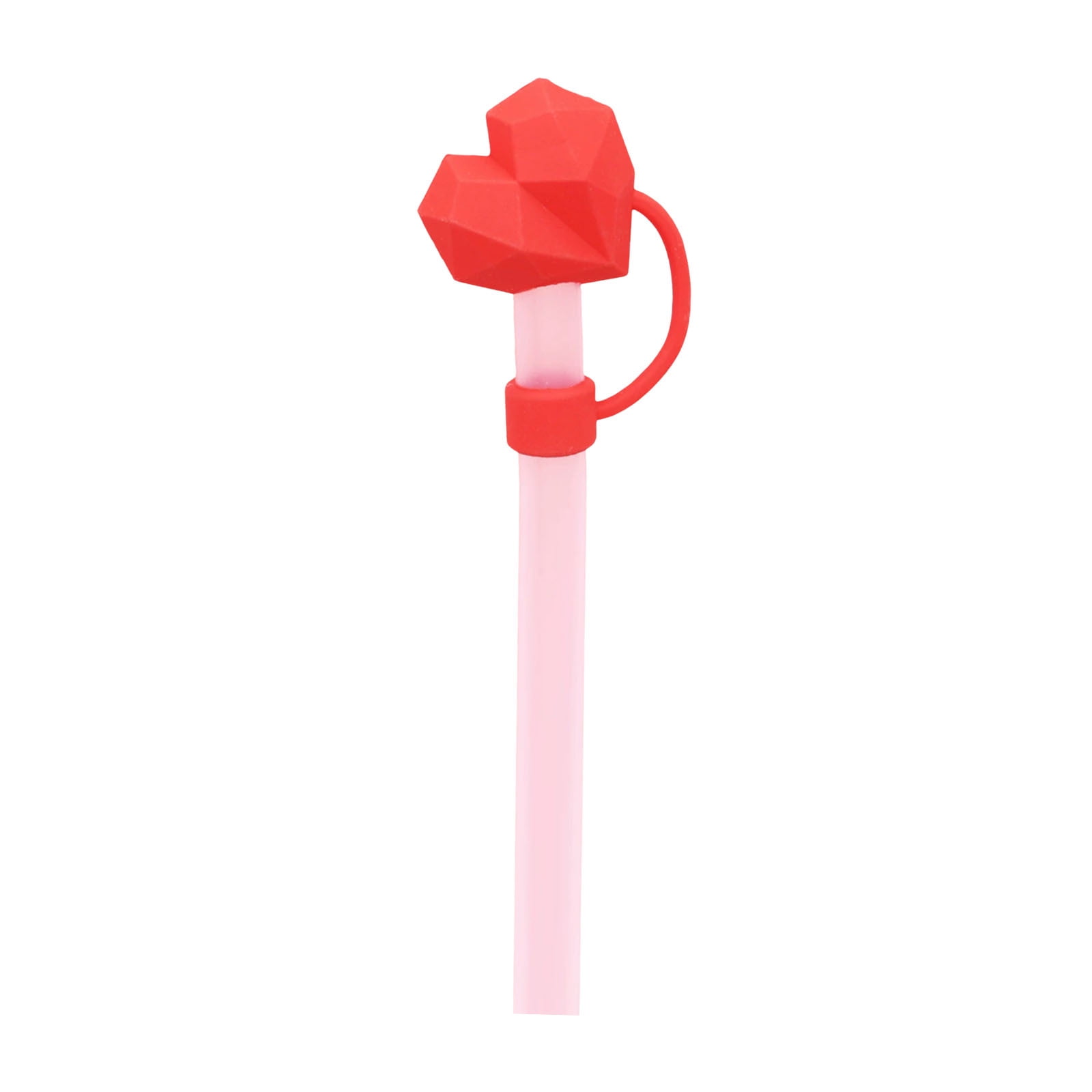 Cute and Practical Valentine - Themed Reusable Straw Caps for 6 - 10mm ...