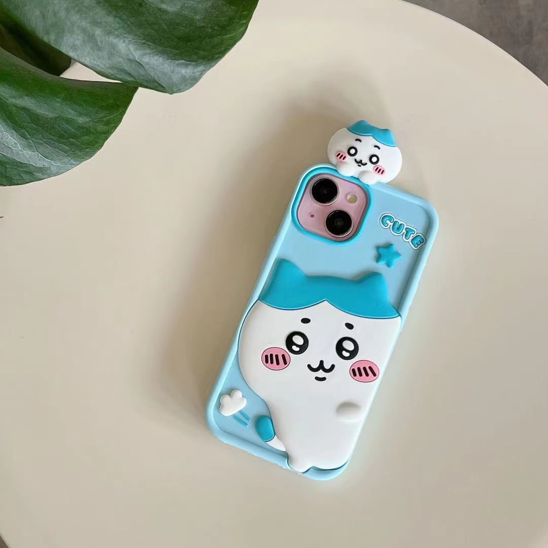 Cute and interesting gift phone case Chiikawa Hachiware Usagi Kawaii ...