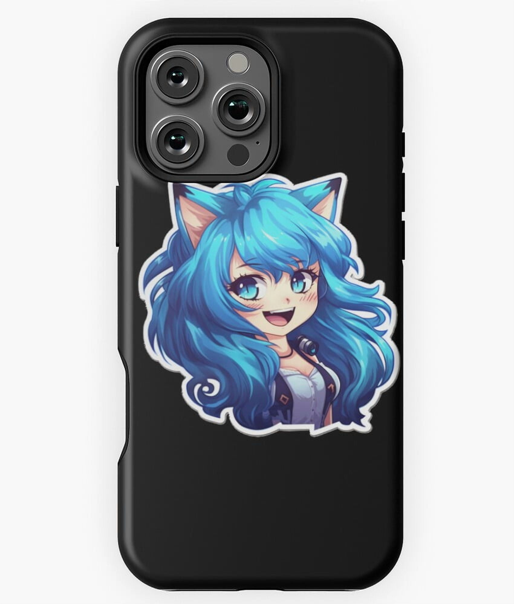 Cute anime werewolf M16742 Phone case for iPhone 11 to 16 Pro Max ...