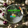 Cute baby sloth, motivation loading, please wait Ornament, Home ...