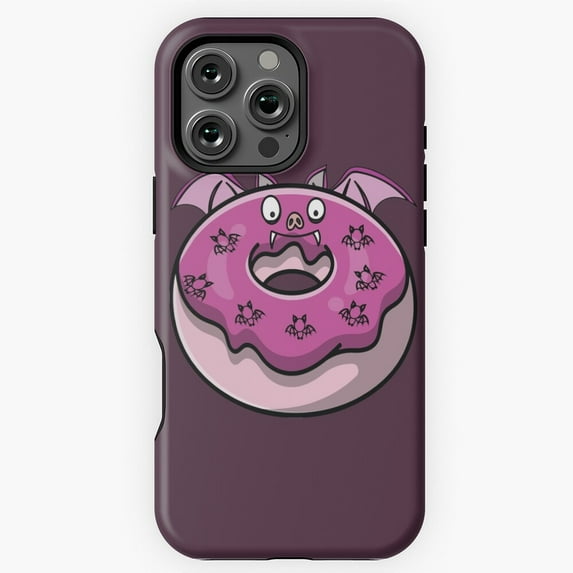 Cute bat donut Phone Case for iPhone 16 15 14 13 12 11 Pro Max M5908481 ...