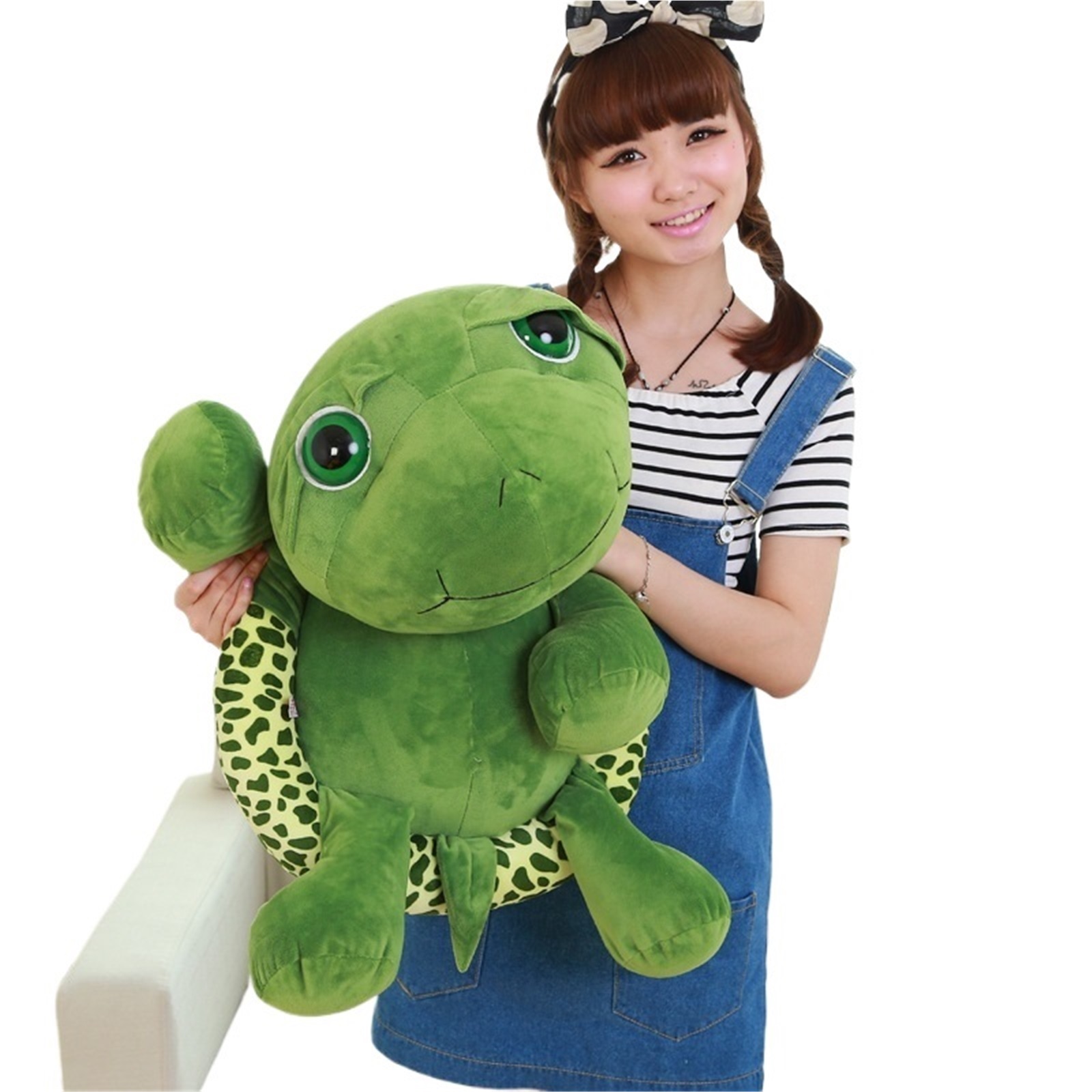 Cute big eyes turtle turtle plush toy - Walmart.com