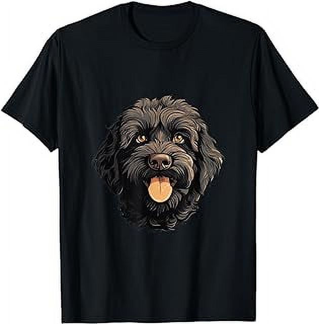 Cute black Labradoodle / Cockapoo puppy T-Shirt - Walmart.com