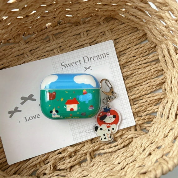 Cute cartoon house small animals suitable for AirPods4 protective case ...