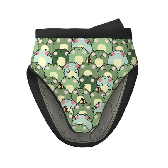 Cute frog Oven Mitts Heat Resistant, Soft Lining Silicone Mini Oven ...