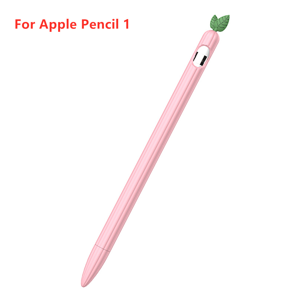 Cute fruits Soft Silicone Pen Case For Apple Pencil 1st 2nd Generation ...