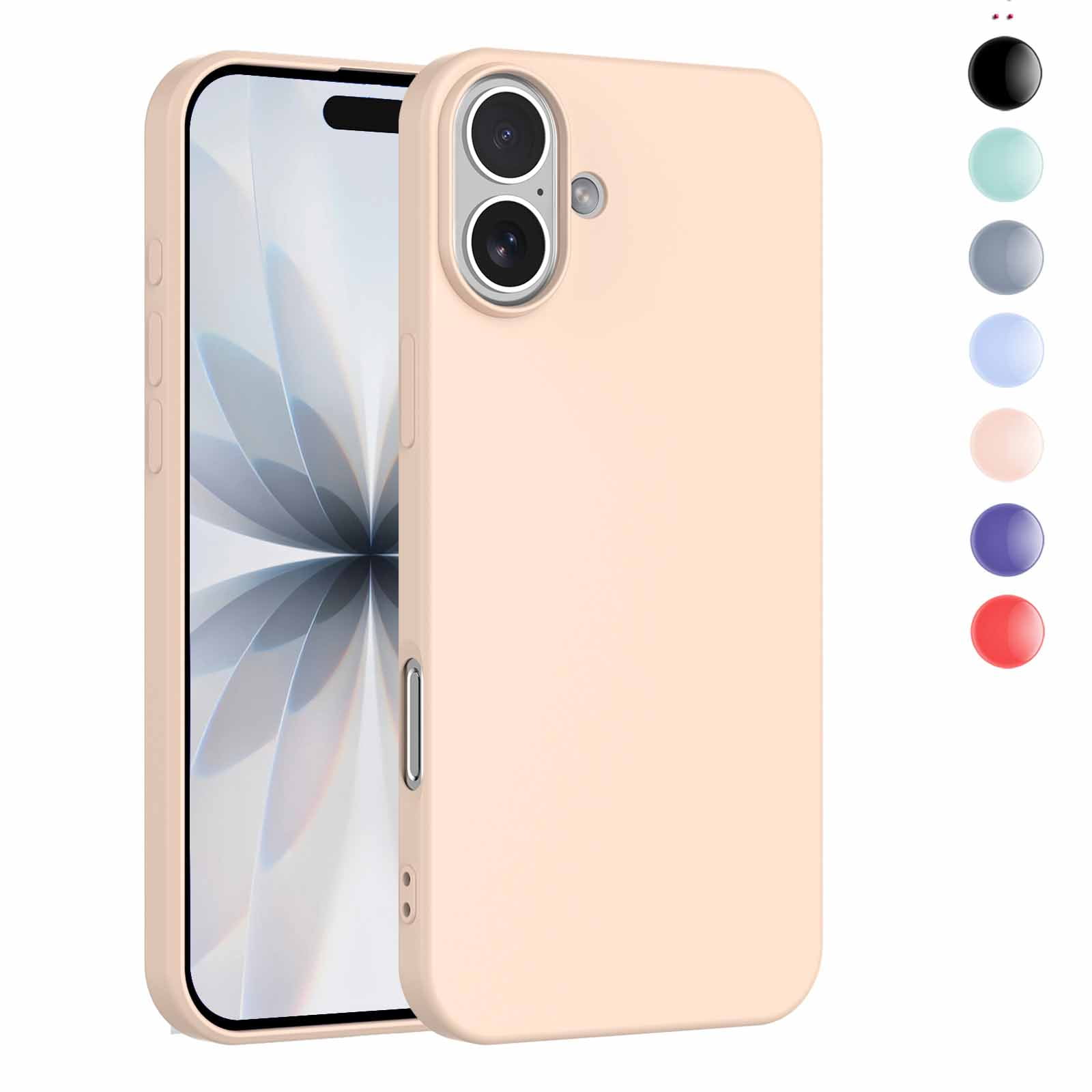 Cute iPhone 17 Silicone Case for Women - Soft TPU Protective Cover ...