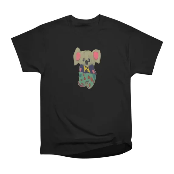 Cute koala with human clothes drawing T-Shirt Tee Gift For Him Merch ...