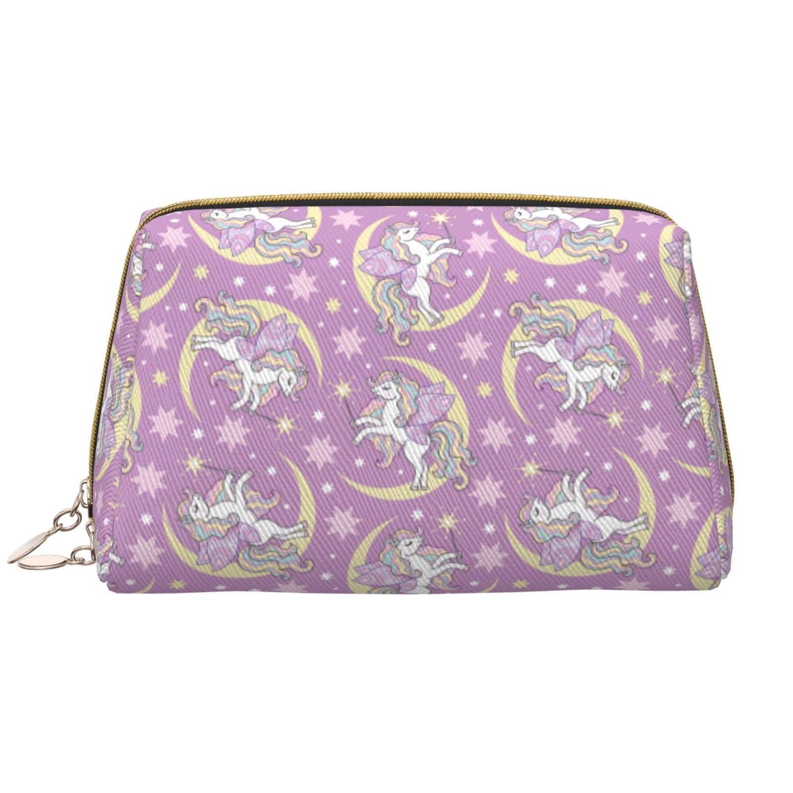 Cute magic horse Makeup Bag, Large Capacity Cosmetic Bag Portable ...