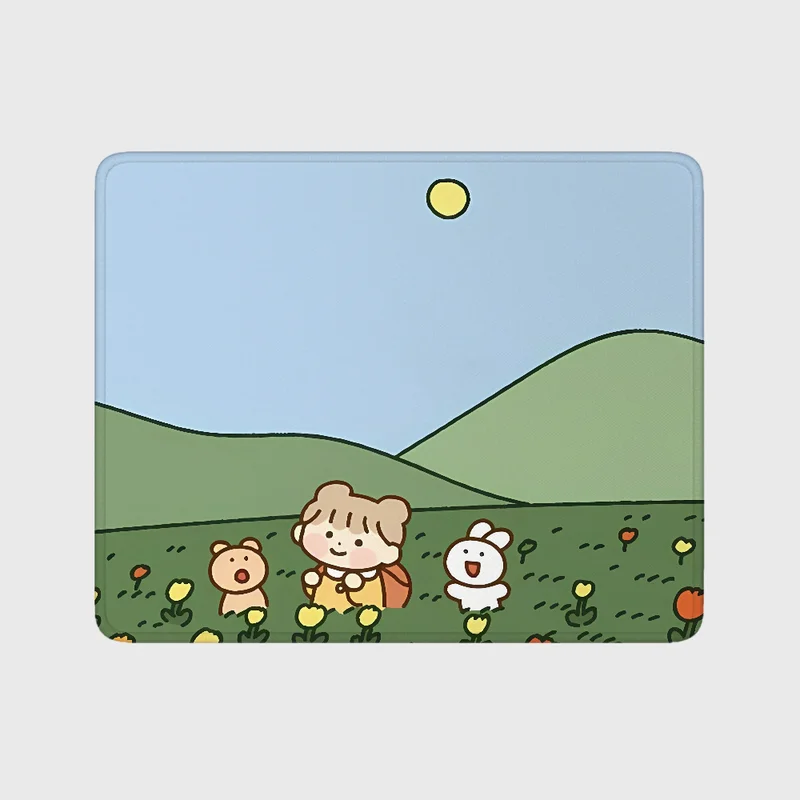 Cute mouse pad kawaii rabbit mousepad 20x25 PC Gamer mouse mats gaming ...