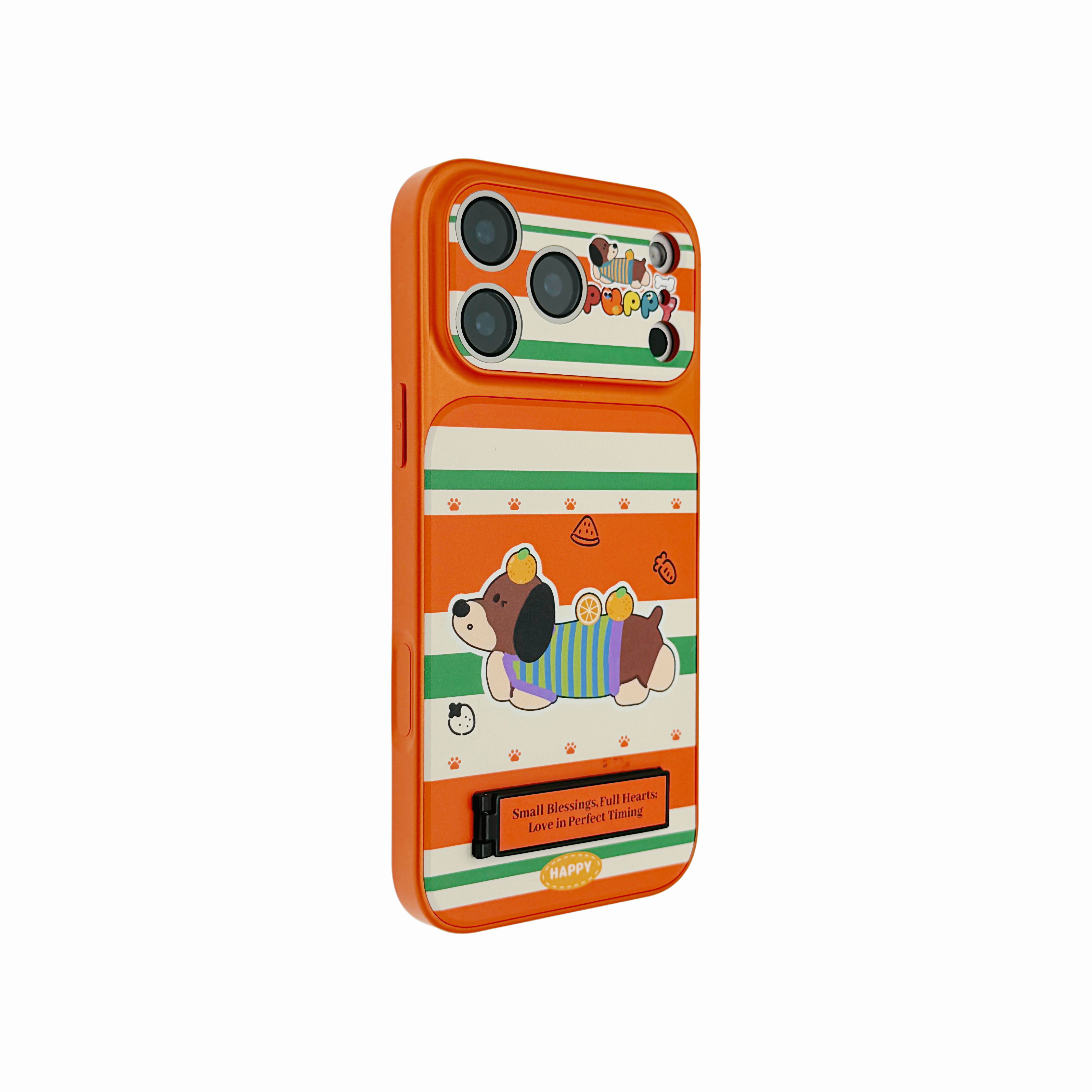 Cute painted animal puppy phone case and tablet case suitable for ...