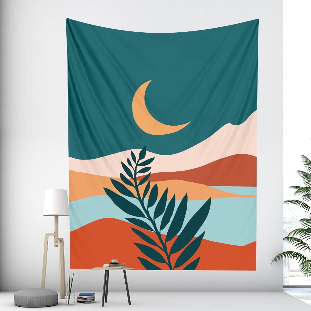 Cute pink tarot card psychedelic scene home decoration tapestry ...