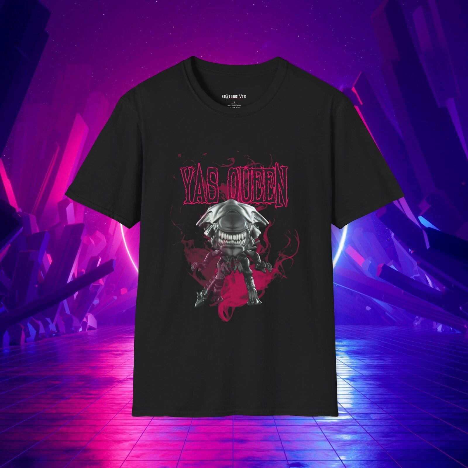 Cute version T-Shirt - Queen Alien HR Giger Fun Sassy Lettering Design ...