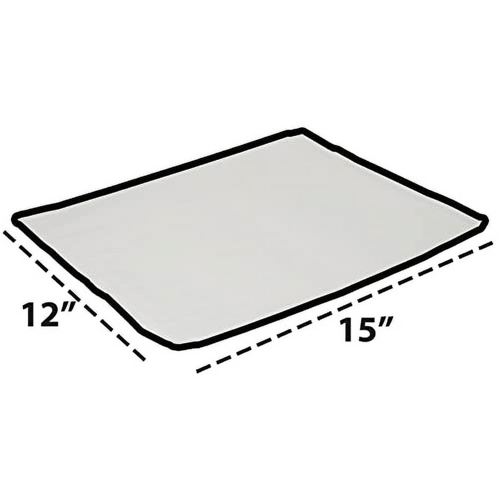 CuteBox 100pc White Flat Paper Gift Bags (12" x 15") for Merchandise ...