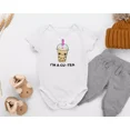 Cutea Bubble Tea Baby Vest, Boba Tea Bodysuit, Funny Asian Food Pun ...