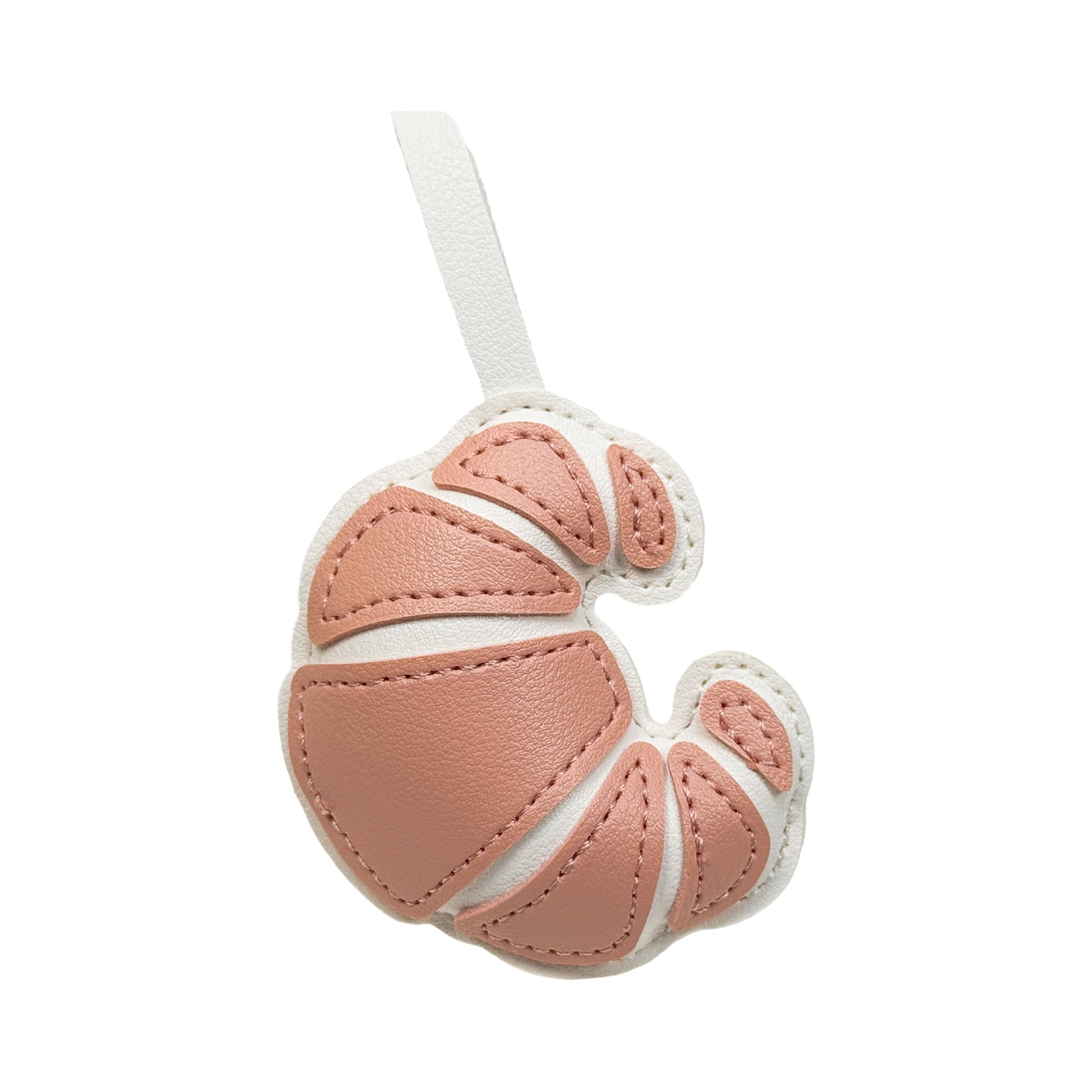 Cutes Croissants Keychain for Women, Bag Pendant Charm Car Keyring ...