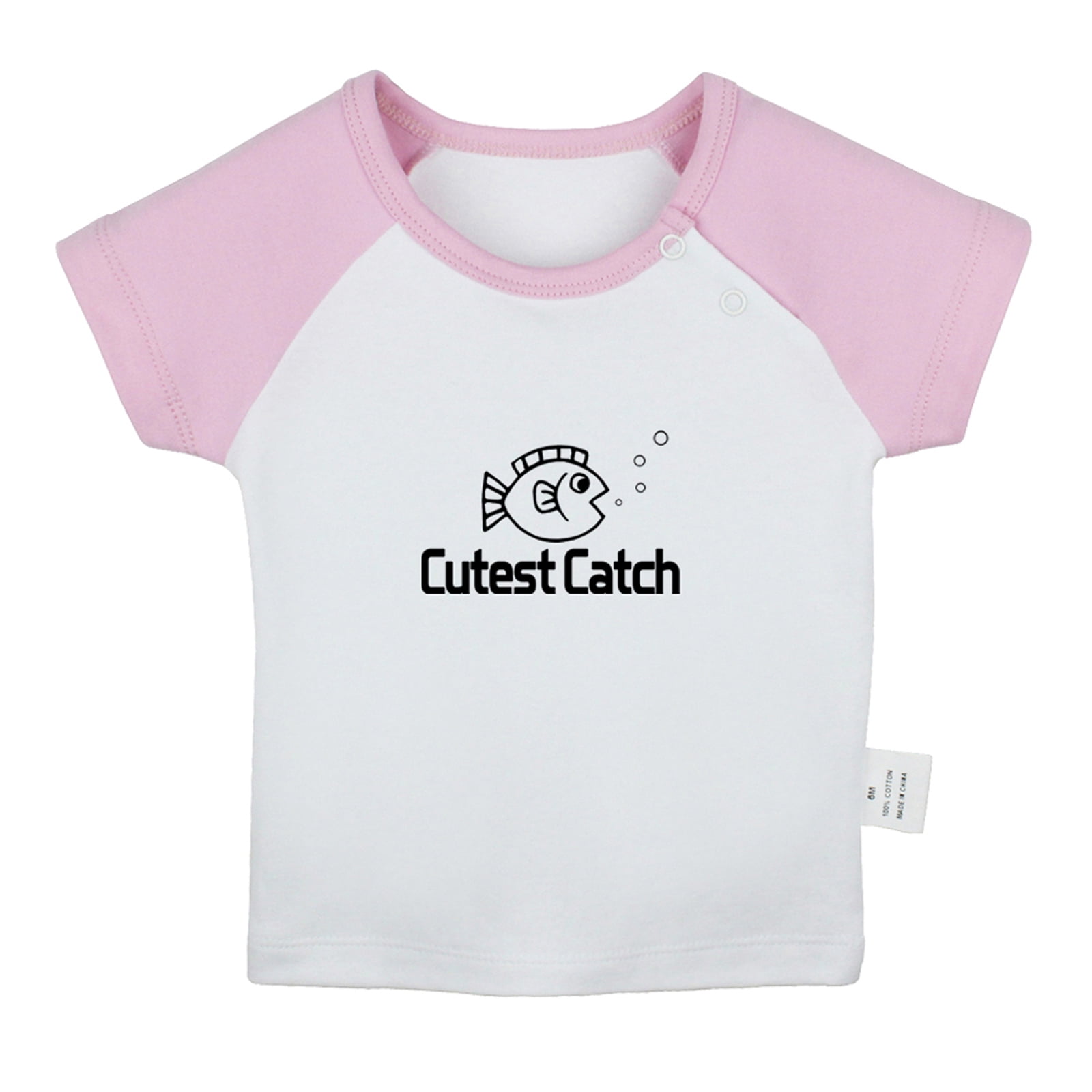 Cutest Catch Funny T shirt For Baby, Newborn Babies T-shirts, Infant ...