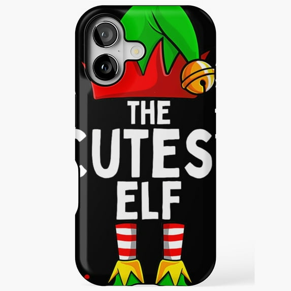 Cutest Elf Matching Family Holiday Design iPhone 17 to 11 Pro Max Case ...