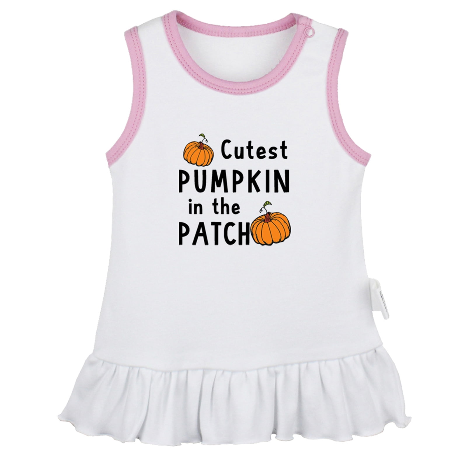Cutest Pumpkin in The Patch Funny Dresses For Baby, Newborn Babies ...