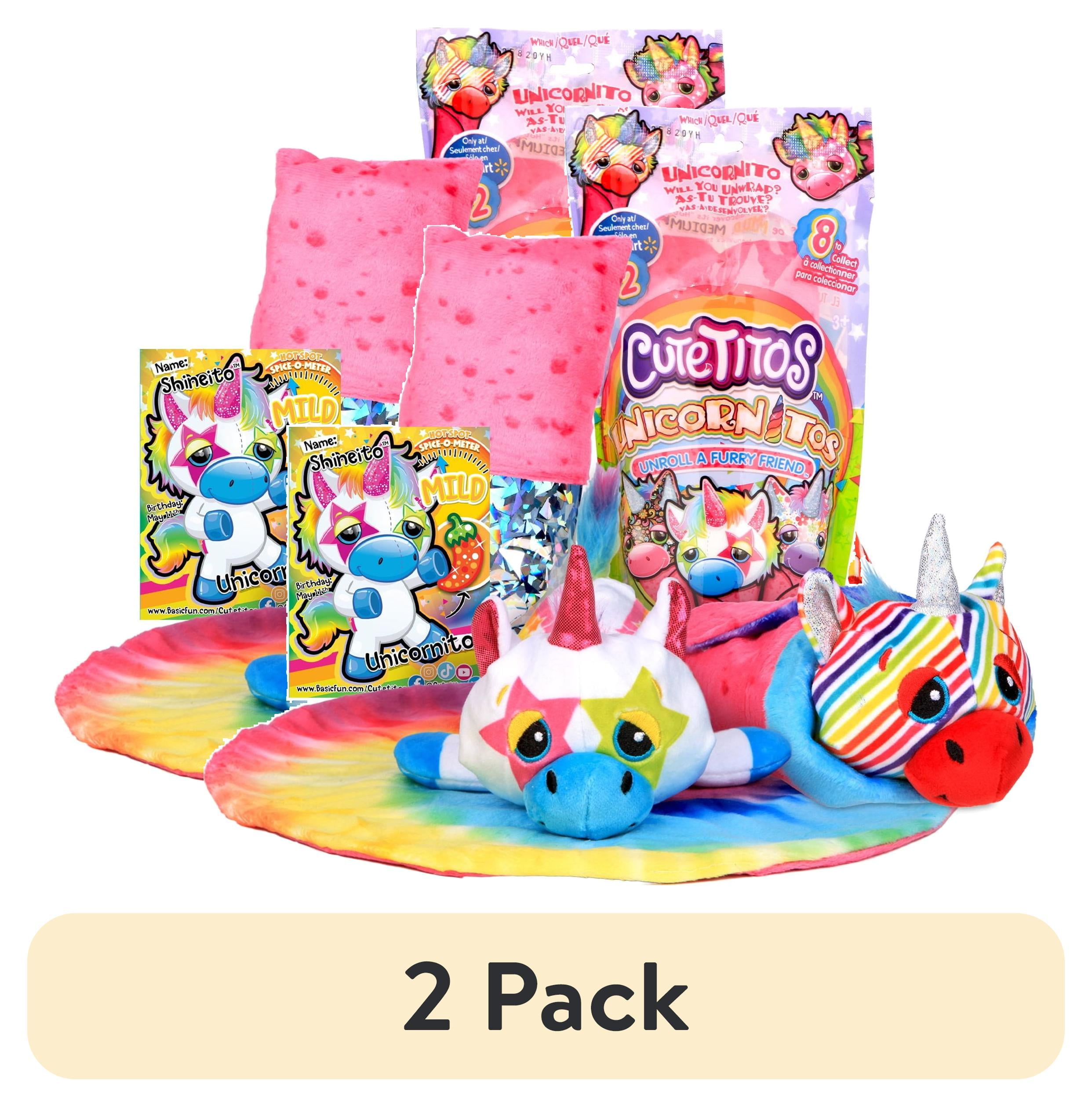 (2 pack) Cutetitos Unicornitos - Surprise Stuffed Animals - Collectible ...