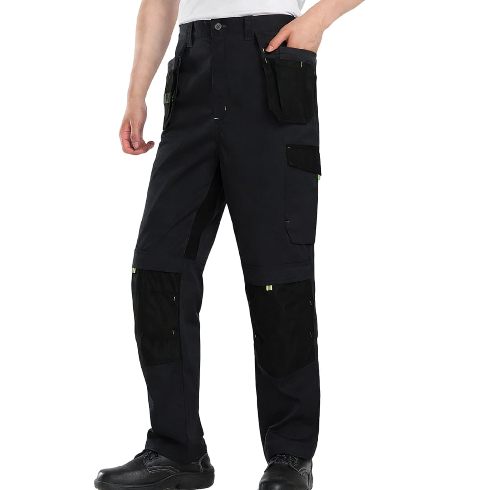 Cutever Mens Construction Work Pants Color Block Outdoor Utility Work ...
