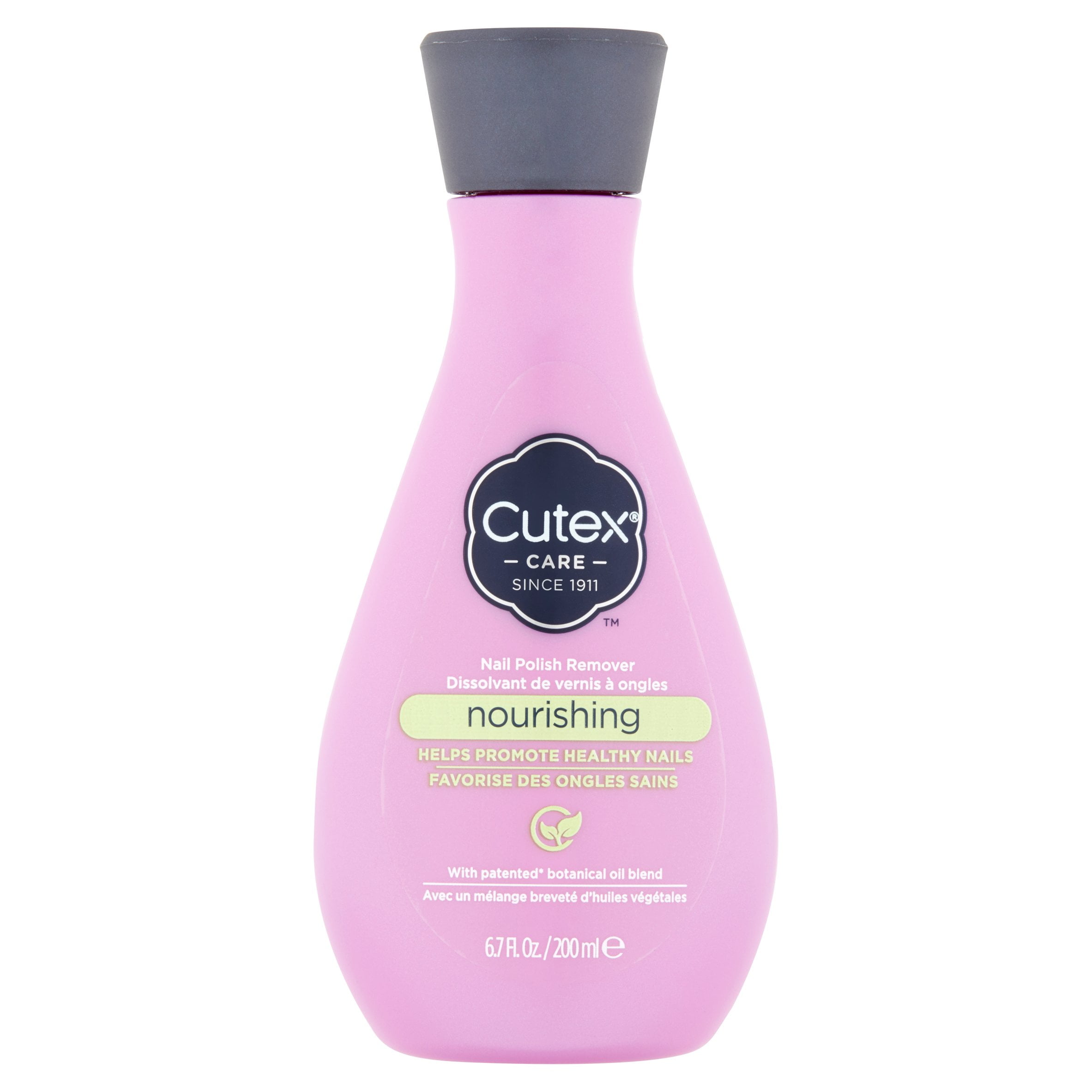 Cutex Care Nourishing Nail Polish Remover, Moisture Rich, Fingernail ...