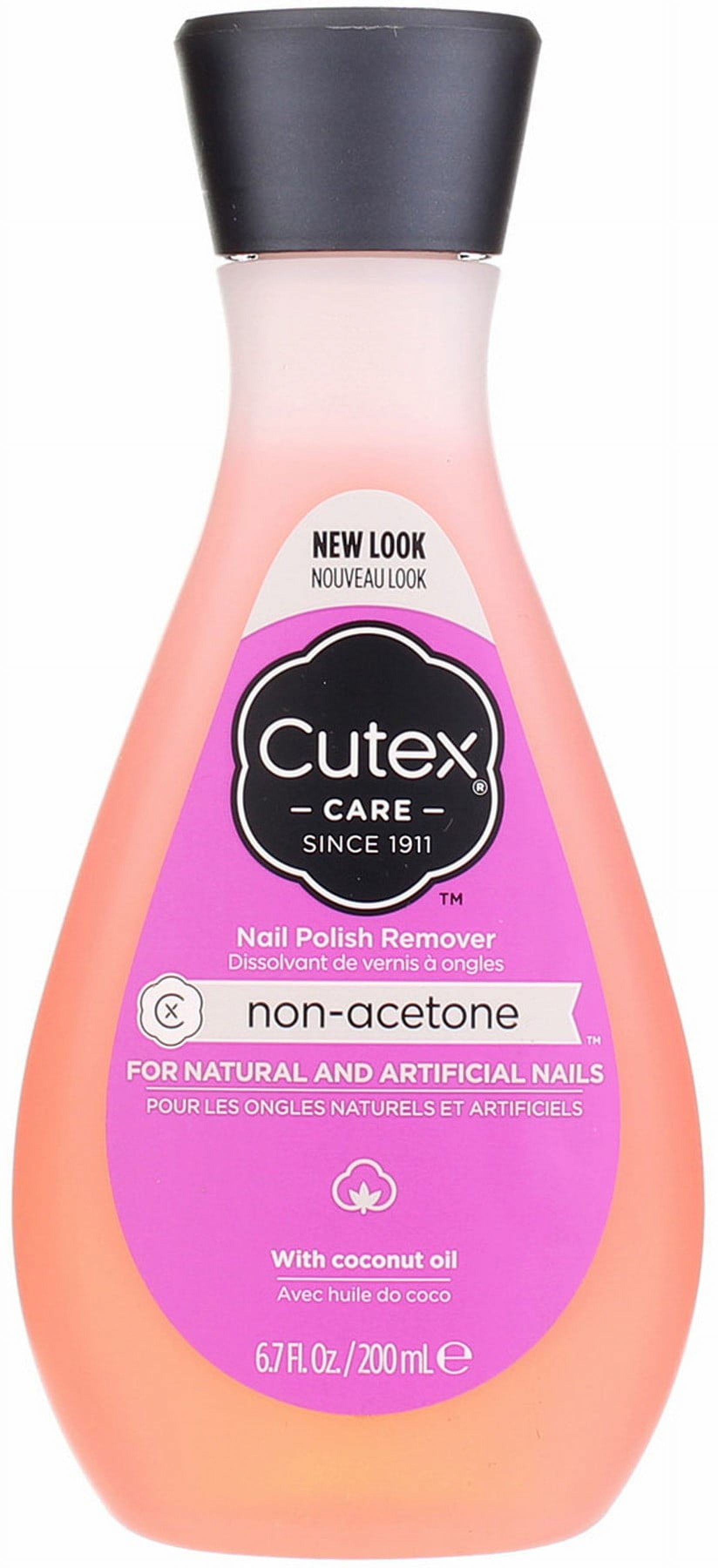 Cutex Non-Acetone Nail Polish Remover, 1 ea (Pack of 2) - Walmart.com