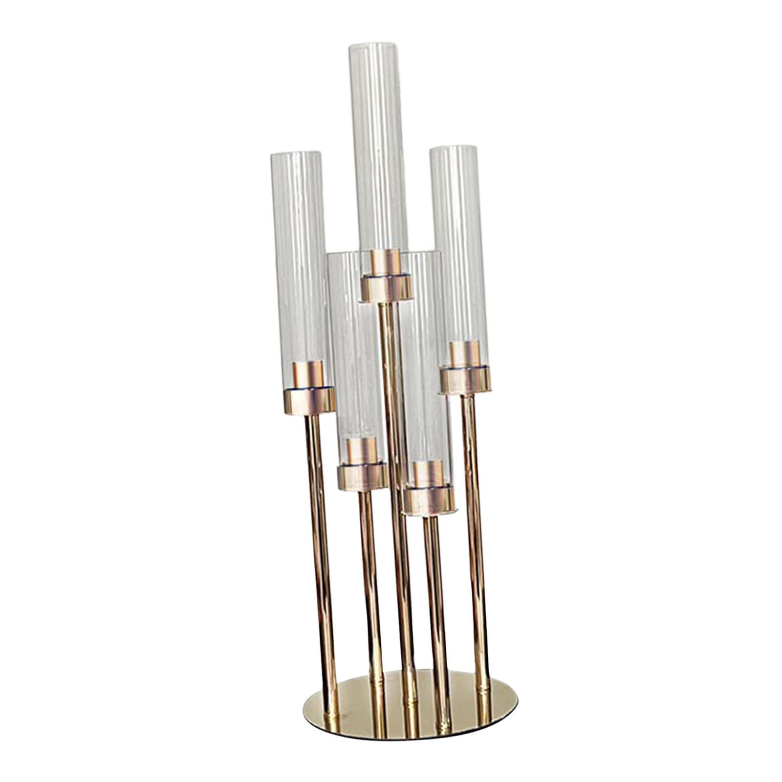 Cuticate 5 Heads Candle Stand Candlestick Holder Stable Base for ...