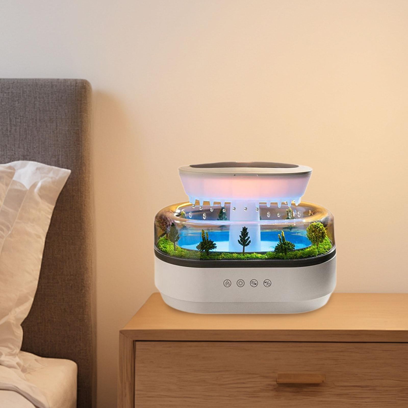 Cuticate Raindrop Diffuser Humidifier US Plug Adapter Oil Diffuser for ...