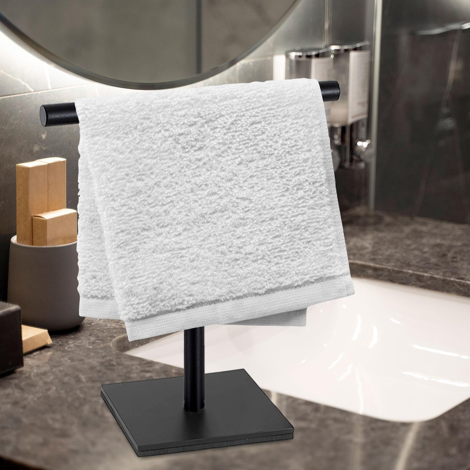 Cuticate Towel Rack Towel Shelf standing Jewelry Stand Hand Towel Stand Towel Holder for ...