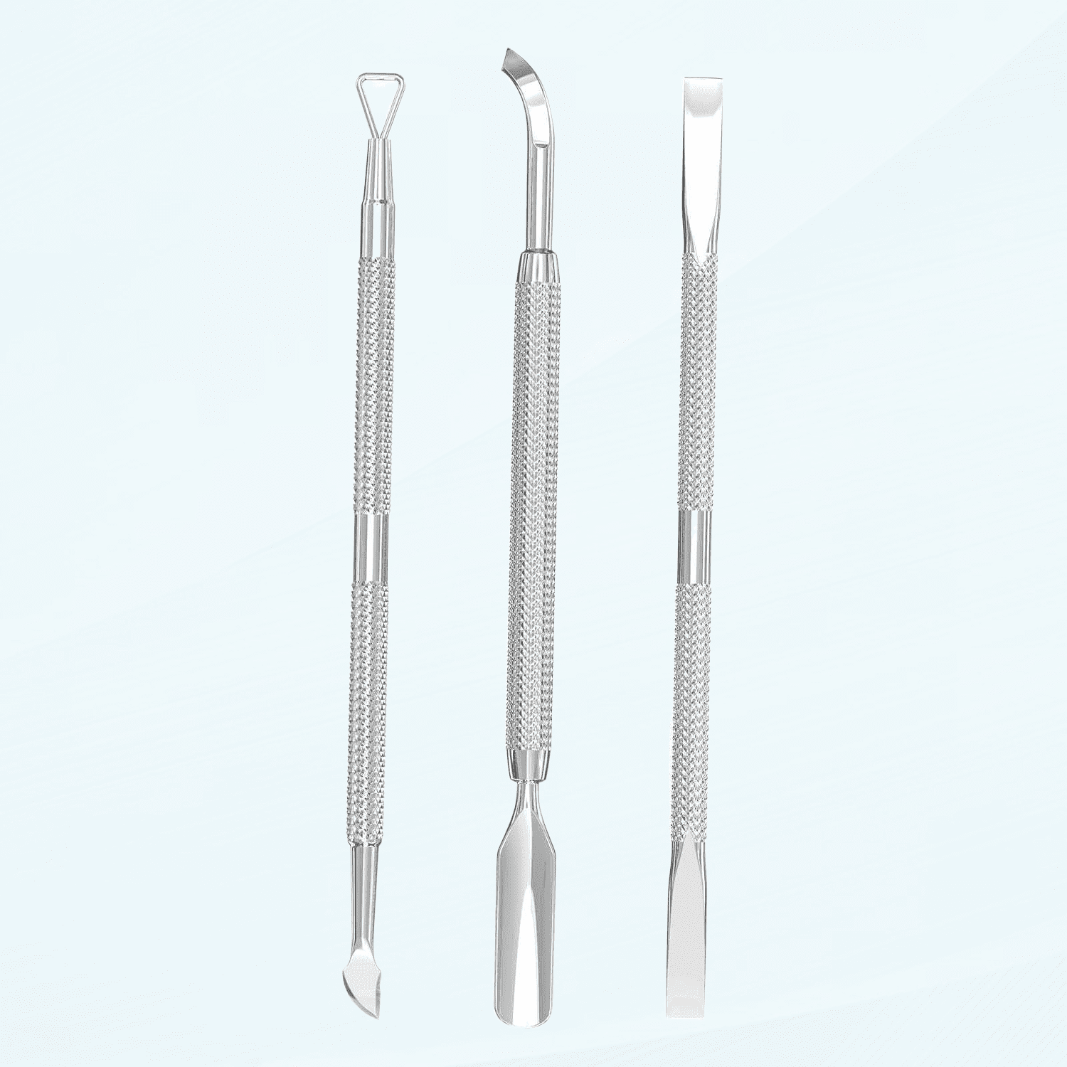 Cuticle Pusher Acetone/Gel/Nail Polish Remover Stainless Steel ...