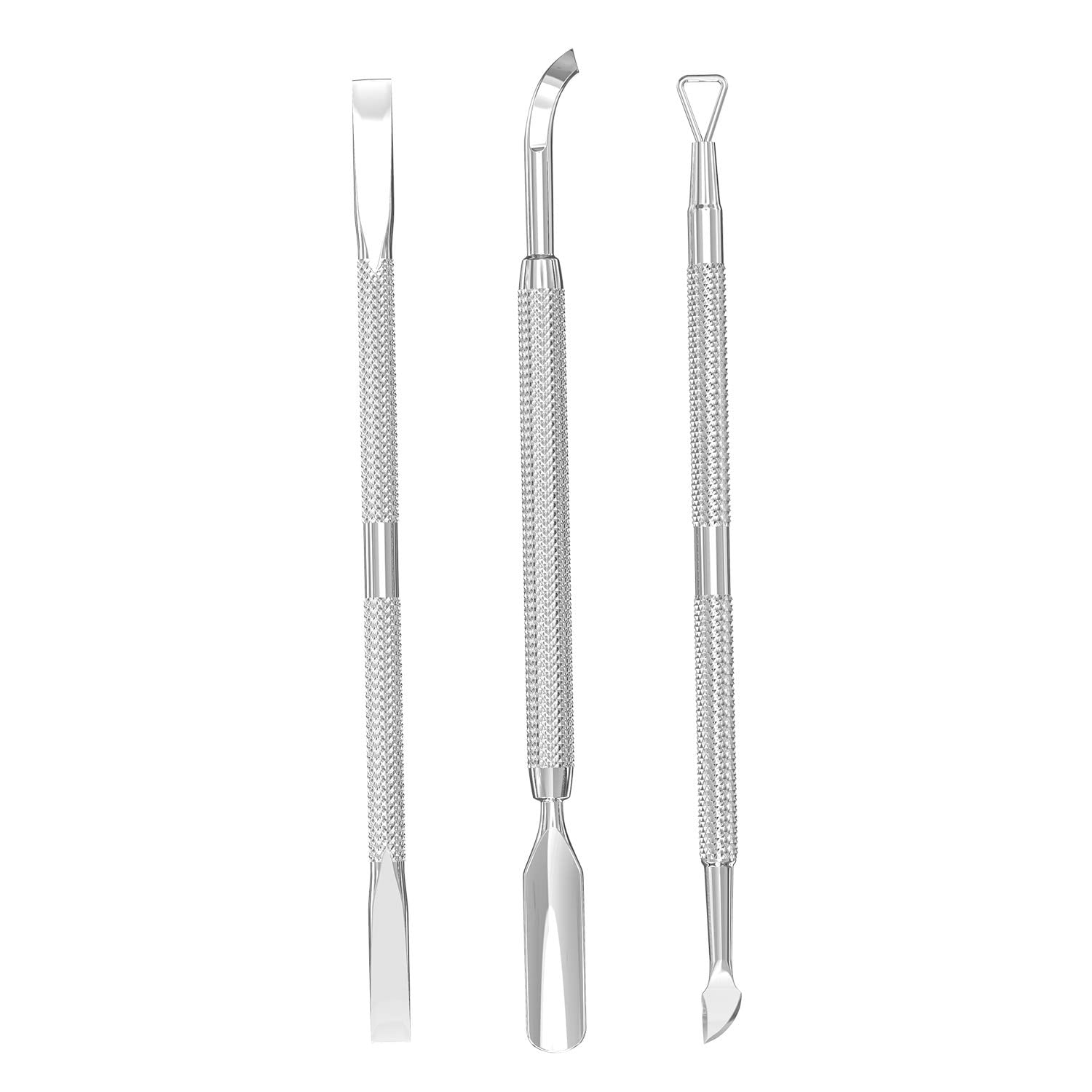Cuticle Pusher Acetone/Gel/Nail Polish Remover Stainless Steel ...