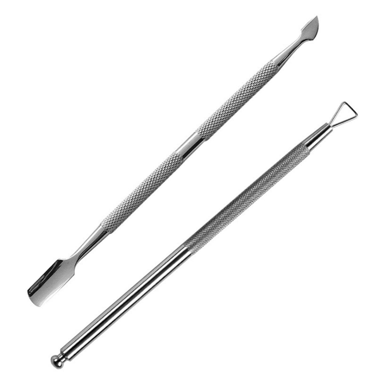 Cuticle Pusher and Cutter - Cuticle Pusher Nail Polish Remover ...