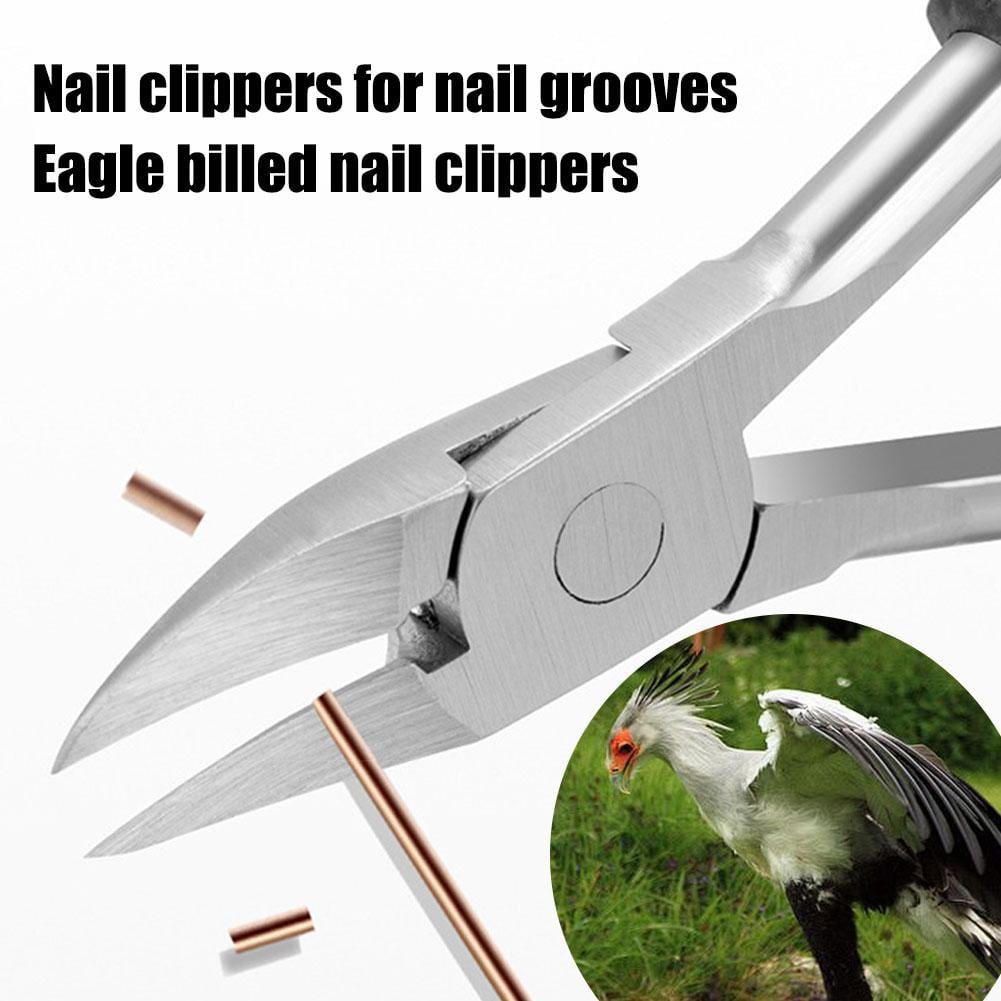 Cuticle Scissors Nail Ingrown Nipper Paronychia Tool Toenail Clippers ...