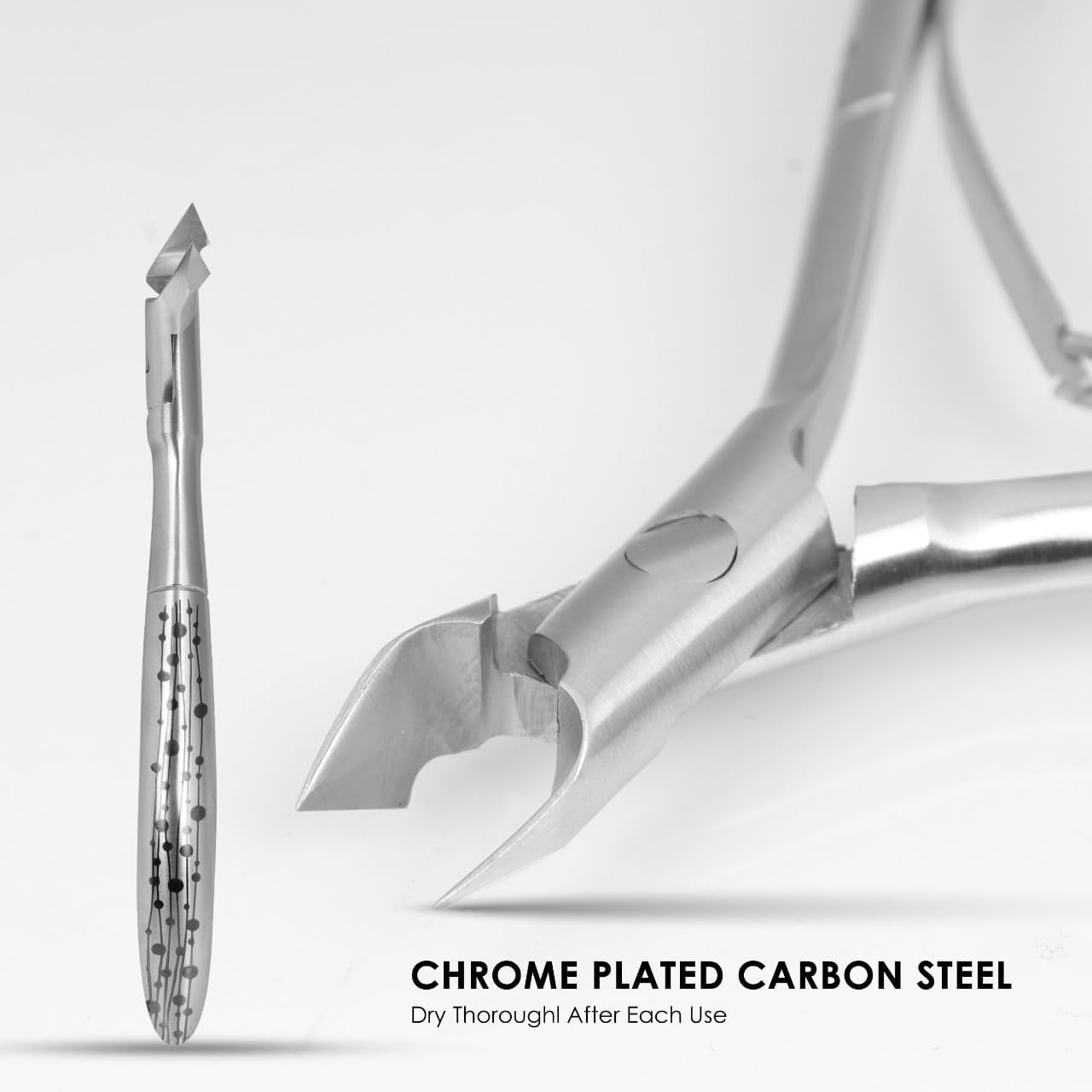 Cuticle Scissors Spotted Steel, Nail Prep Kit-Trimming Scissor for ...