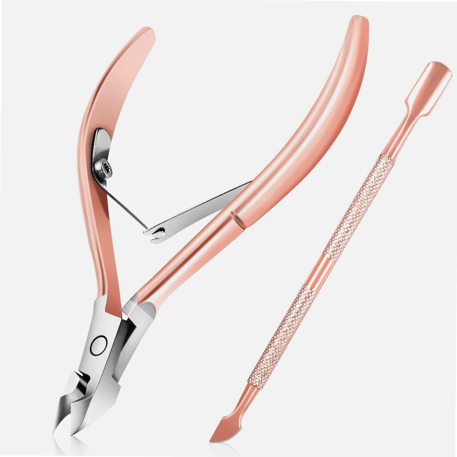 Cuticle Trimmer with Cuticle Pusher, Cuticle Remover Cuticle Nipper ...