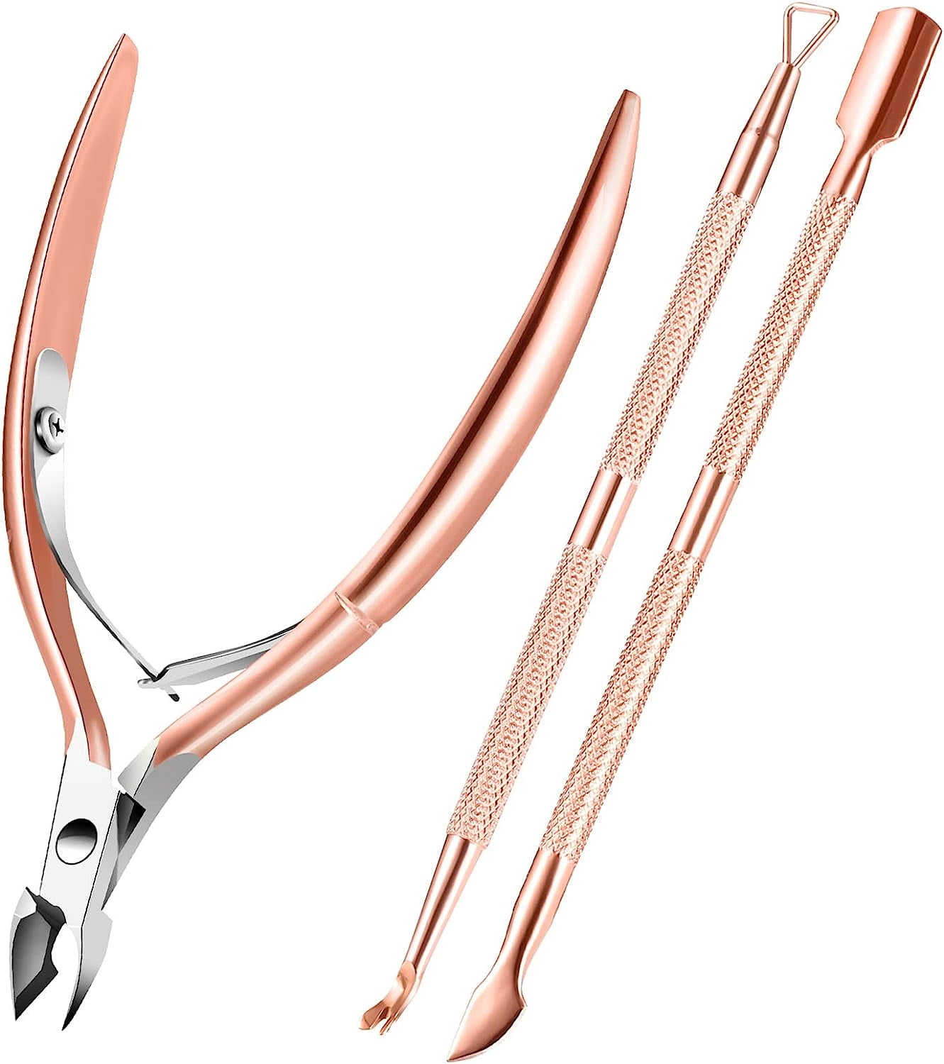 Cuticle Trimmer Cuticle Remover with Cuticle Pusher, HL Professional ...