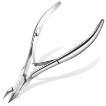 Tweezerman Stainless Steel Squeeze and Snip Cuticle Nail Nippers ...