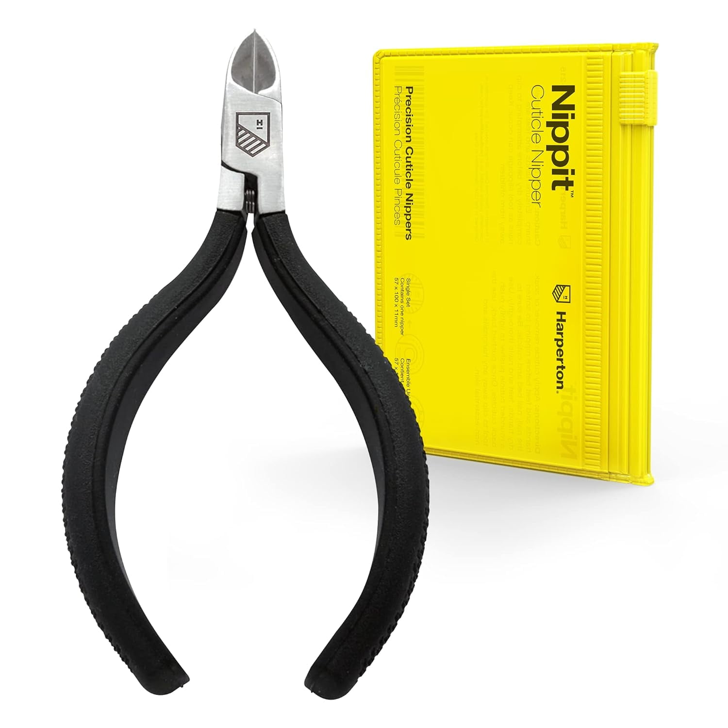 Cuticle Trimmer - Full Jaw Nipper and Trimmer, Non-Slip Cuticle Nipper ...