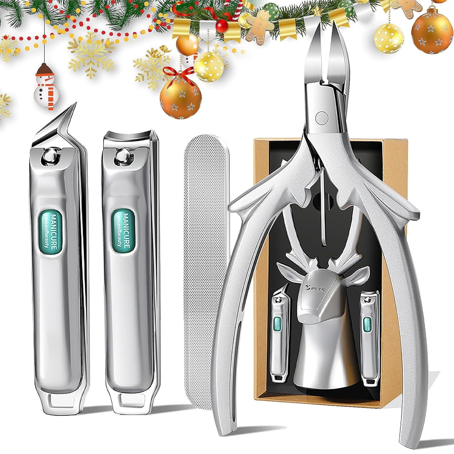 Cuticle Trimmer Nail Cuticle Clipper, High-end Stainless Steel Professional Cuticle Clipper with ...