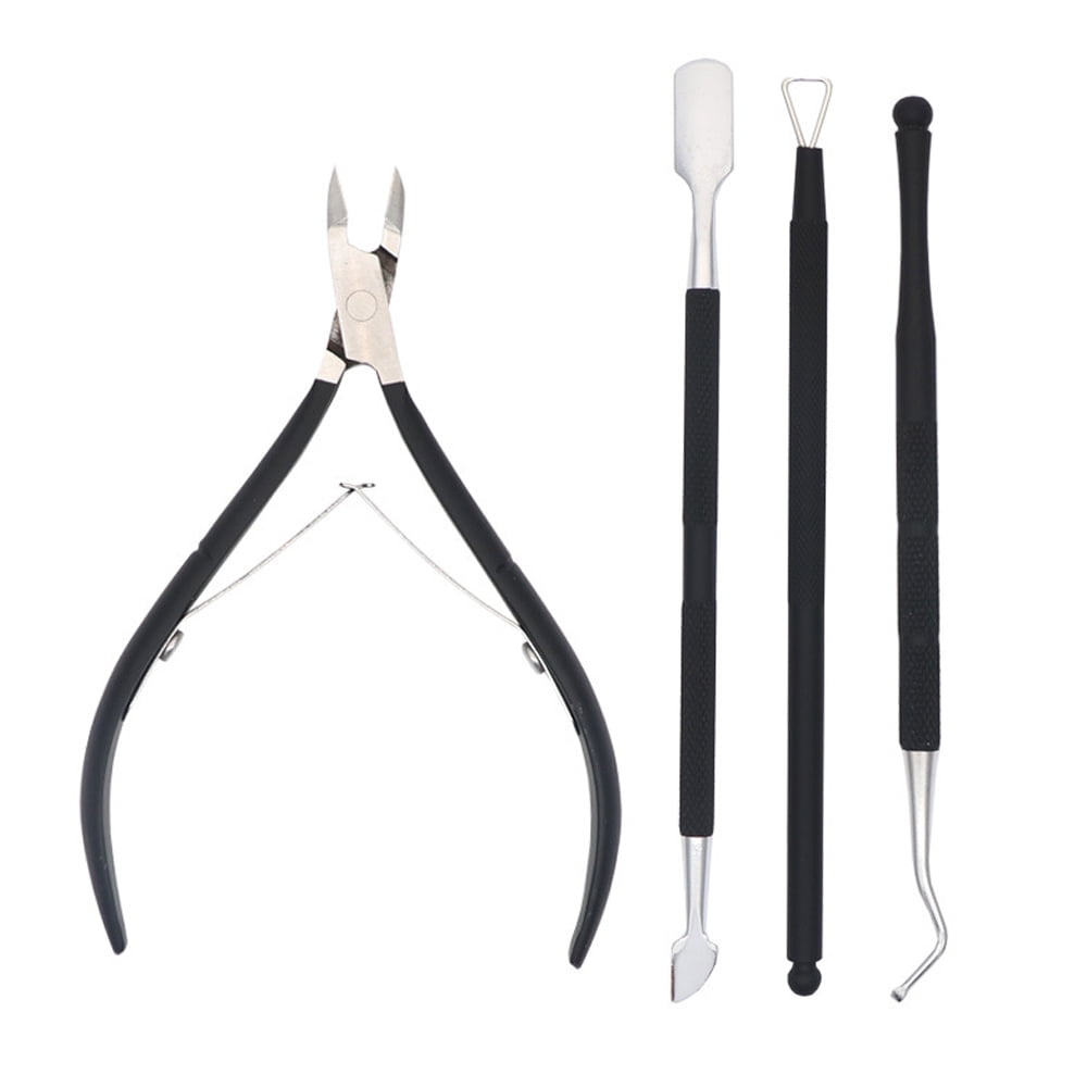 Cuticle Trimmer with Cuticle Pusher, Cuticle Remover Cutter Nipper ...