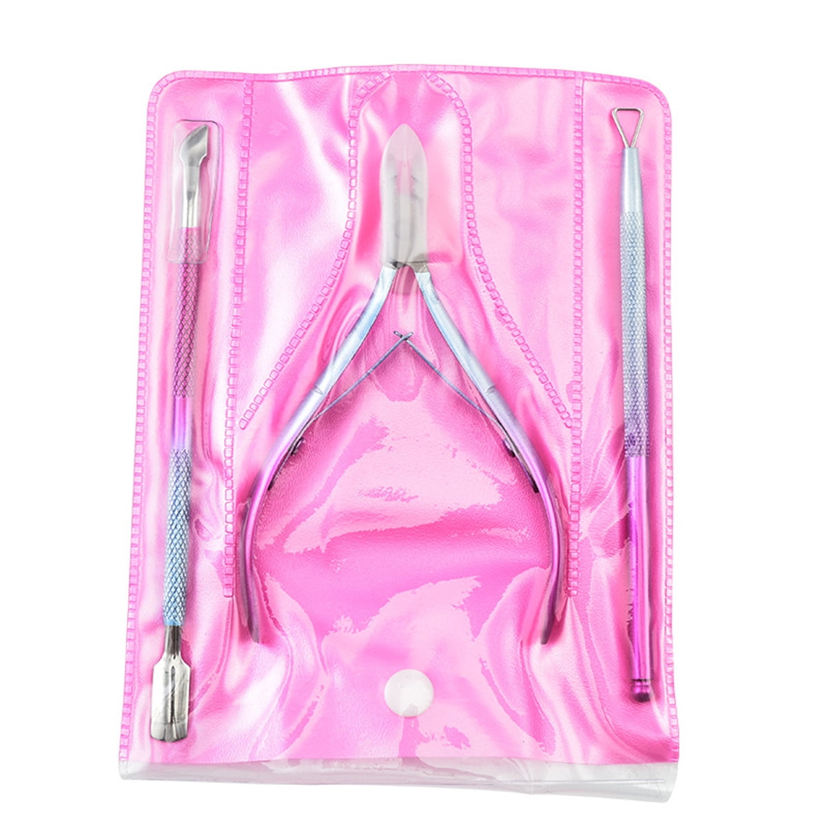 Cuticle Trimmer with Cuticle Pusher, Cuticle Remover and Cutter Nail ...