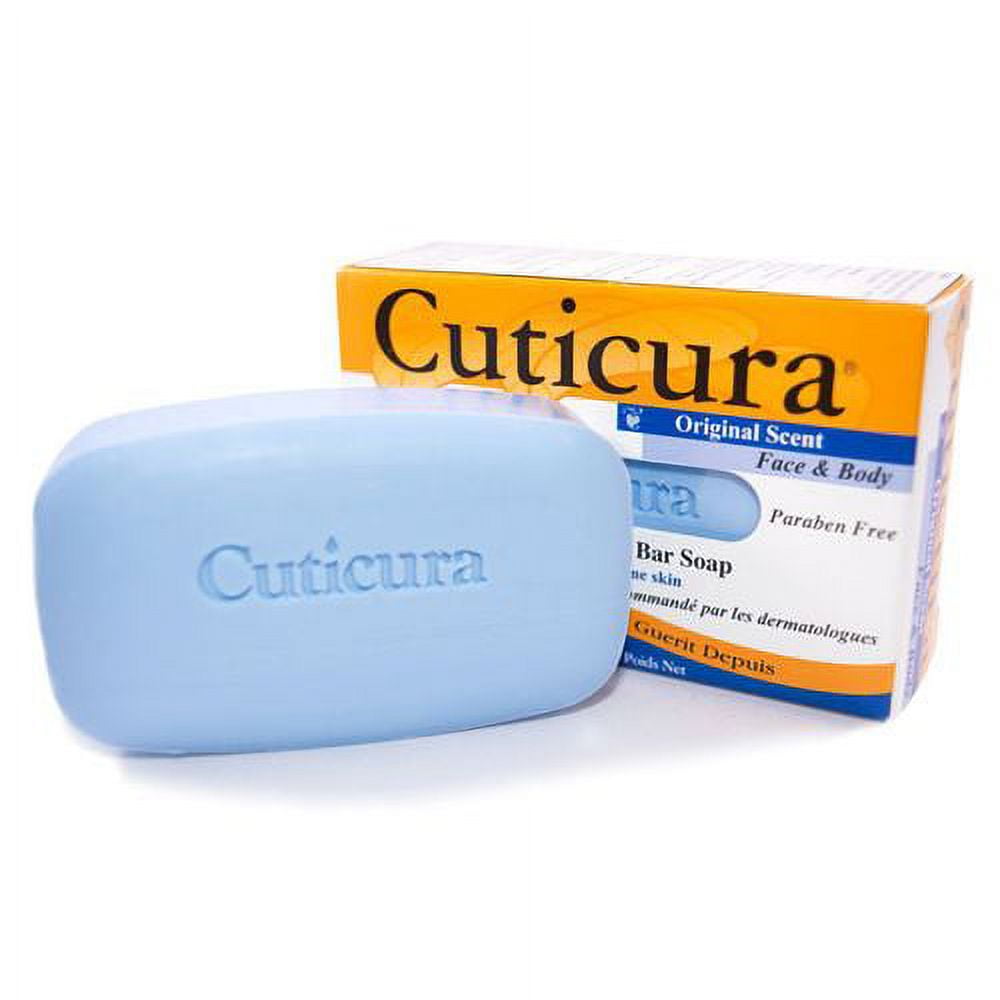 Cuticura Medicated Anti-Bacterial Bar Soap, Original Formula, 5.25 Oz ...