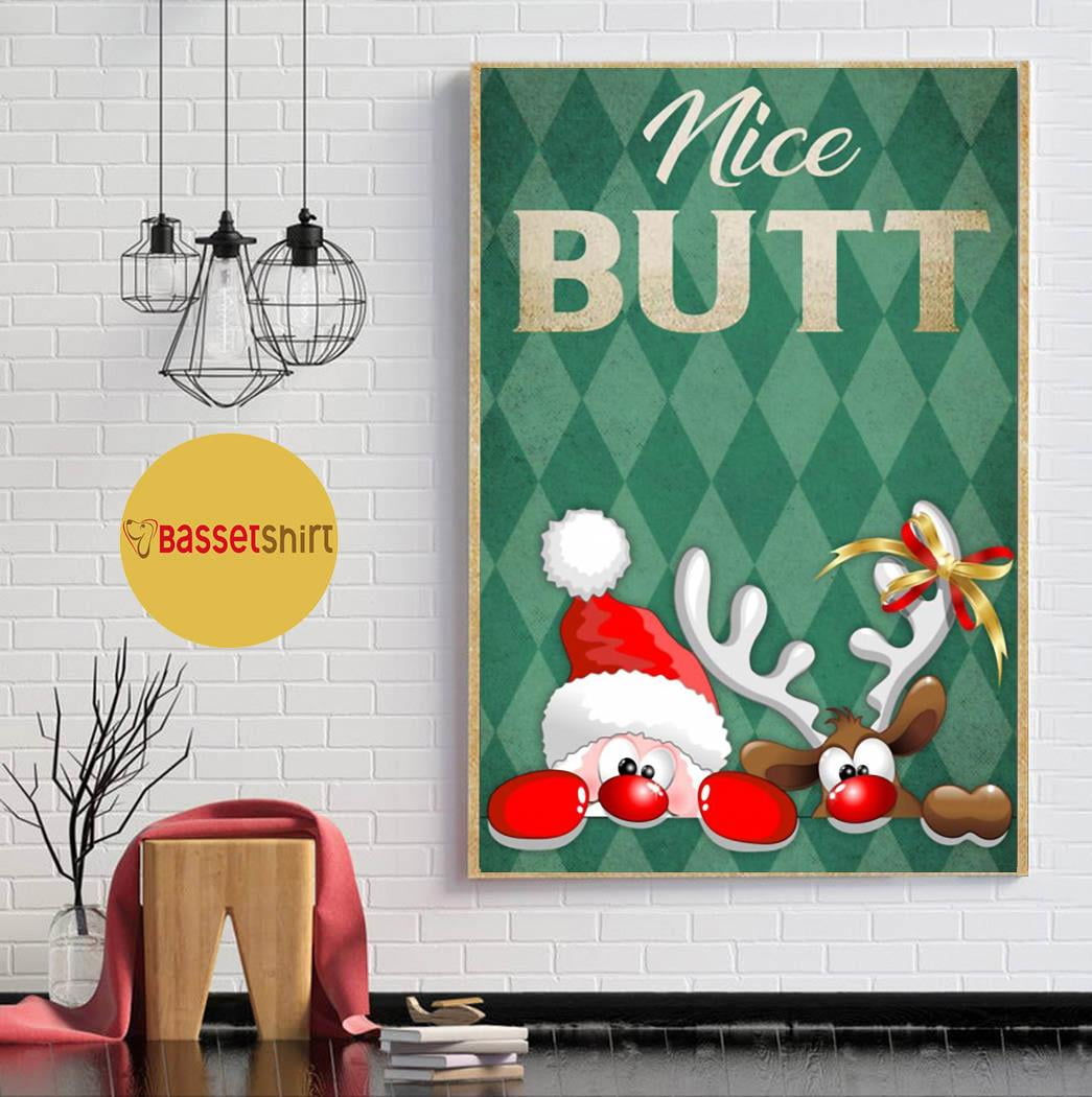 Cutie Christmas nice butt poster 24 x 36 Inch Poster - Walmart.com