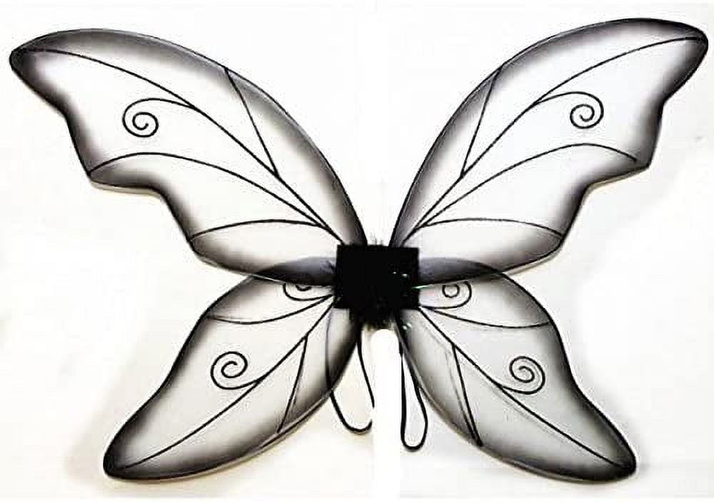 Cutie Collection Costume Fairy Wings - Large (34in) Pixie Princess ...