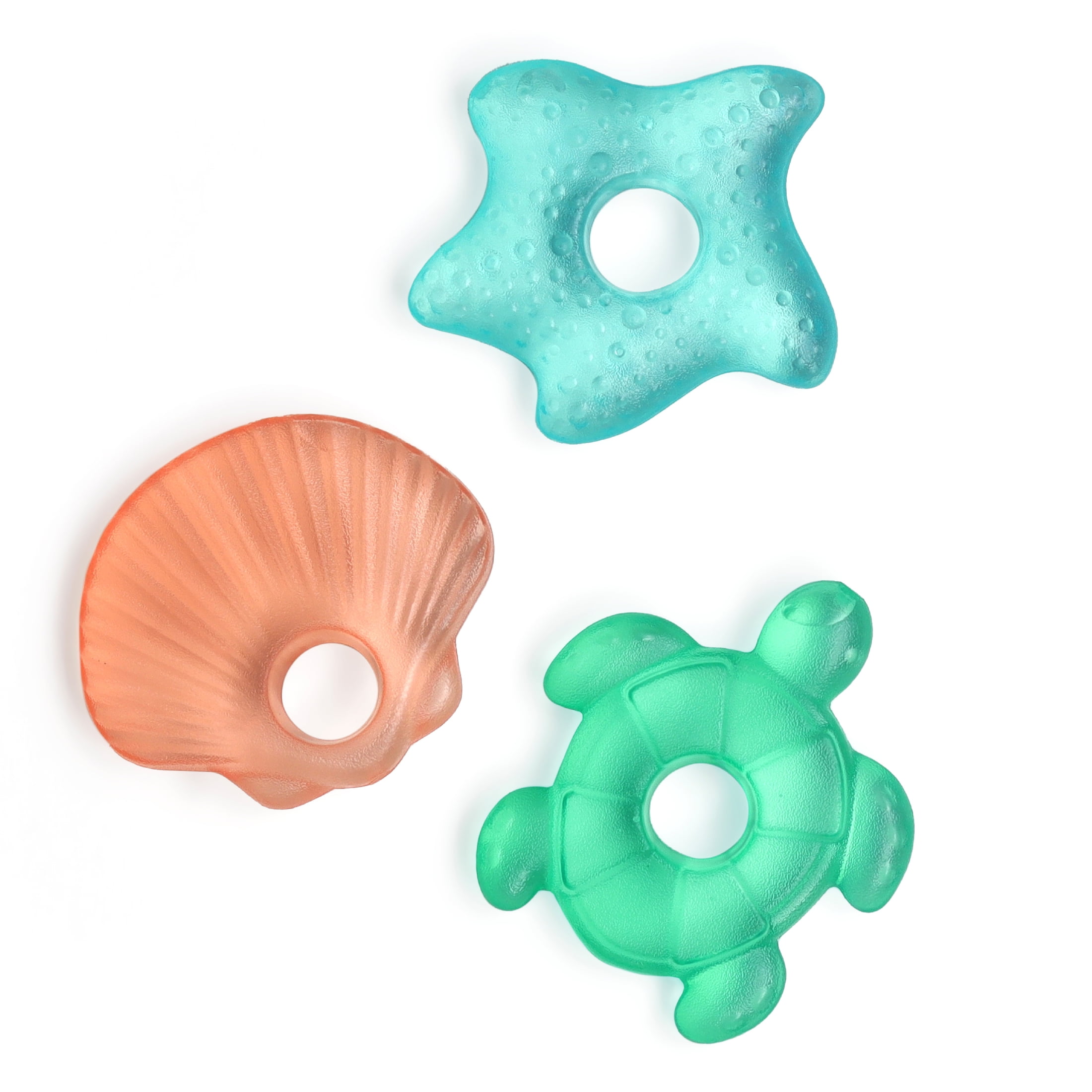 Itzy Ritzy Cutie Coolers™ Seaside Water Filled Teethers - Walmart.com