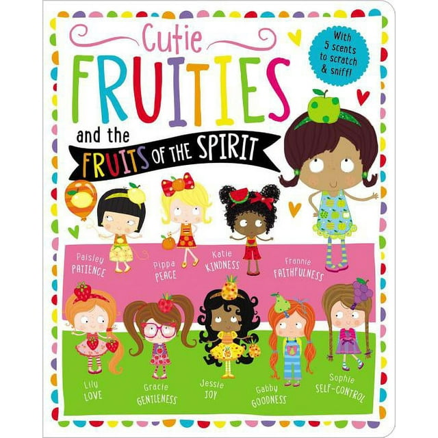 Cutie Fruities: Scratch'n'sniff and Glitter! (Board Book) - Walmart.com