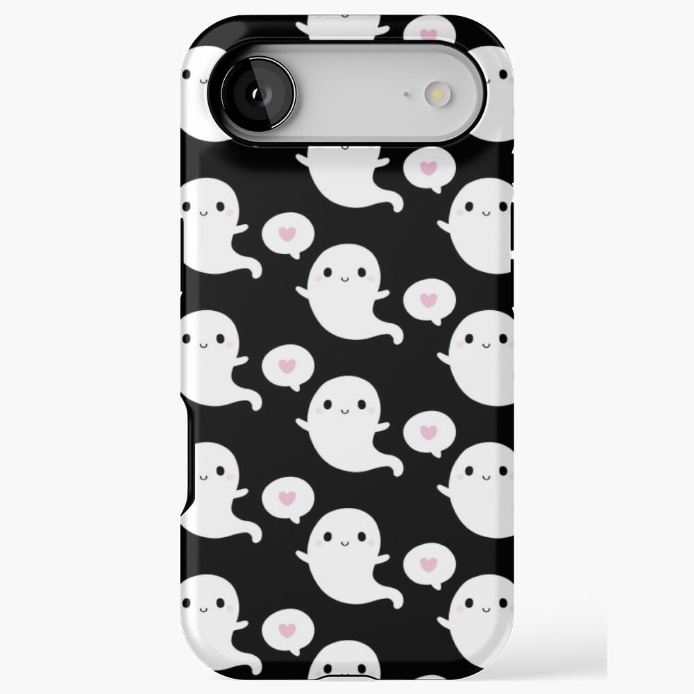 Cutie Ghost Nikury Kawaii Halloween Protective Cover for iPhone 11–17 ...