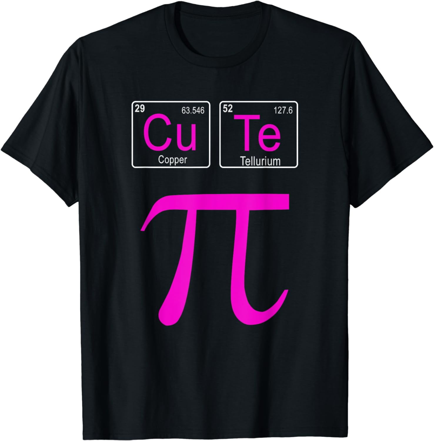 Cutie Pie Pi Day T-Shirt Cute Math Periodic Table Pun Gift - Walmart.com